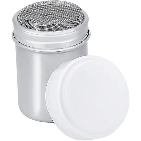 Stainless Steel Powder Shakers, Powdered Sugar Duster With Mesh Sifter ...