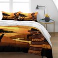 4 Piece Duvet Cover Set Queen, African Black Women Soft Breathable ...