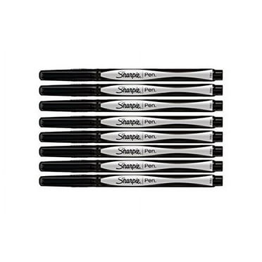 Sharpie Fine Point Pens, Black Permanent Ink, 12 Count, Smear-Resistant ...