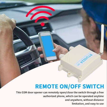 GSM Remote Control Relay Switch Automatic Remote Access Controller Mini ...