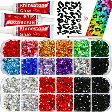 Creativity Street Rhinestones, Assorted Shapes, Sizes and Colors, Pack ...