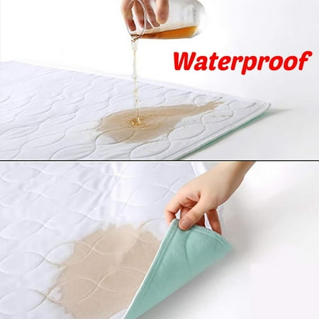 4 Layer Bed Pad Washable Incontinence Underpad - Heavy Duty, Super ...