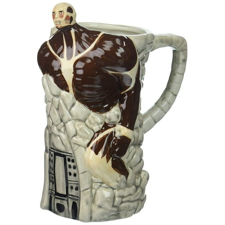 Molded Mug - Attack on Titan - Ceramic Beer Stein New mstn-aot-ttnwall ...