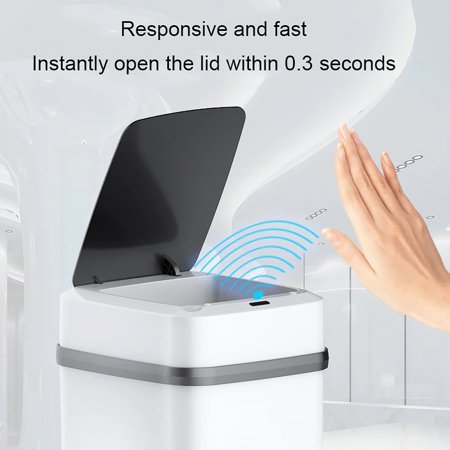 Smart Trash Can Automatic Infrared Sensor Operated Living Induction ...