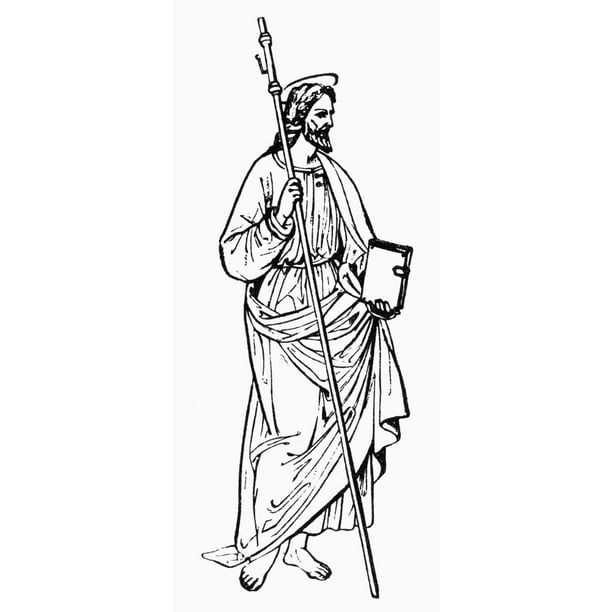 Saint James Major. /Nalso Known As Saint James The Greater Or Saint ...