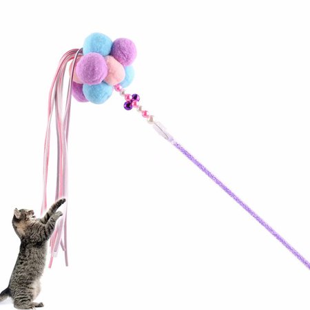 SHARKDOOK Pet Toy Cat Toy Cat Stick Fairy Tale Funny Cat Stick Cat Toy ...