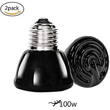 Woods 0165 Brooder Lamp with Bulb Guard,10.5 Inch Reflector and 6 Foot ...