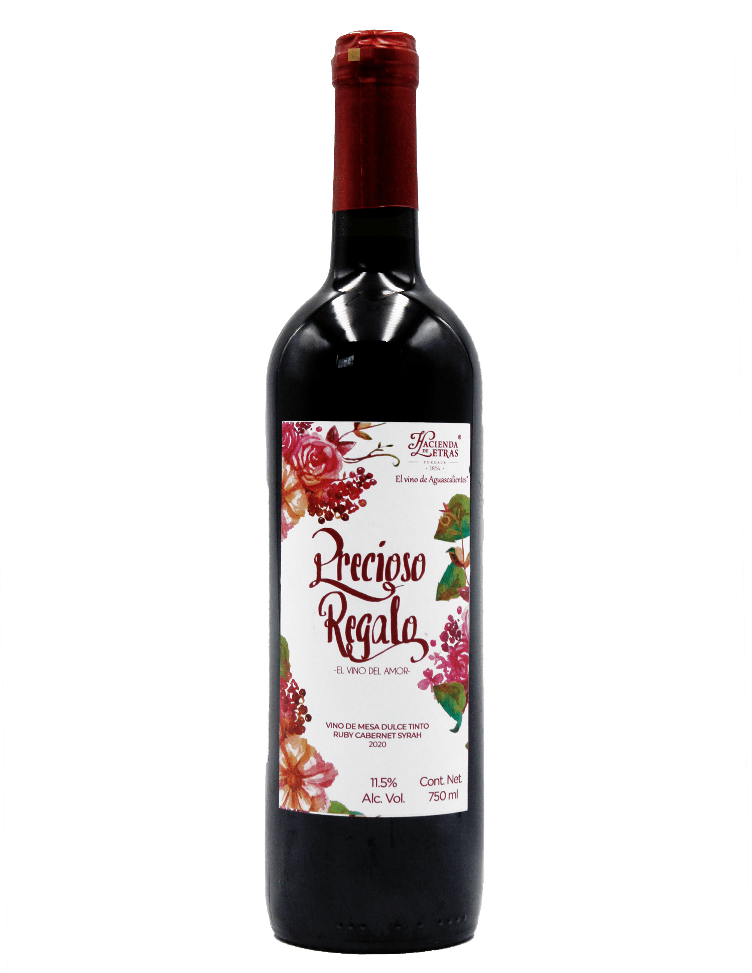 Vino Tinto Hacienda de Letras PRECIOSO REGALO 750 ml | Bodega Aurrera ...