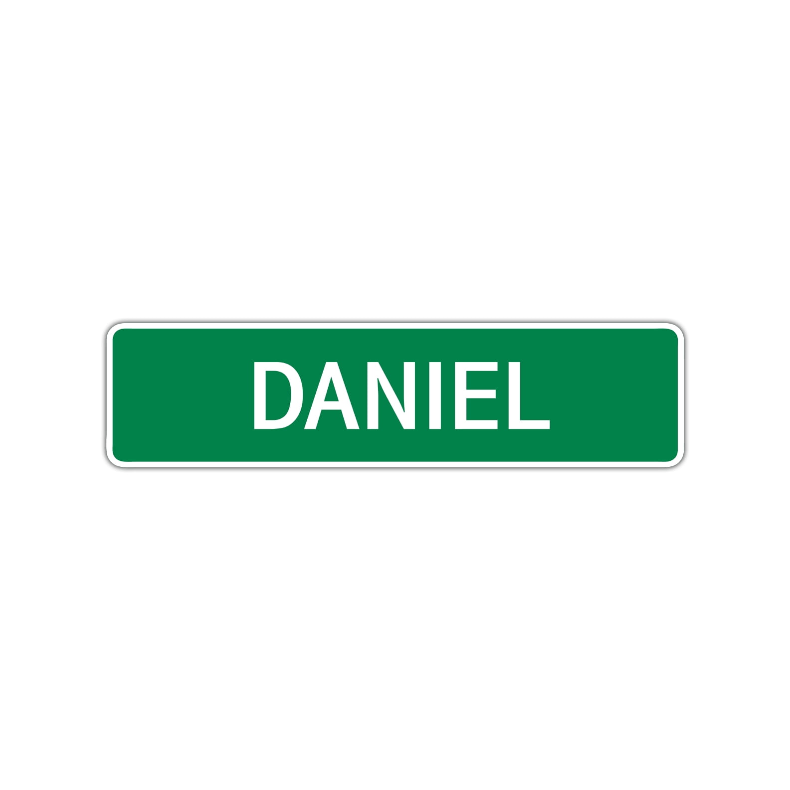 Daniel Boys Children Name Letter Printed Label Novelty Indoor Outdoor ...