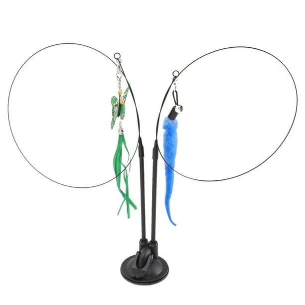 Suction Cat Feather Wand Toy,Suction Cat Feather Wand Suction Cat ...