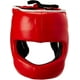 Ringside Deluxe Face Saver Boxing Headgear Small/Medium Red - Walmart.com