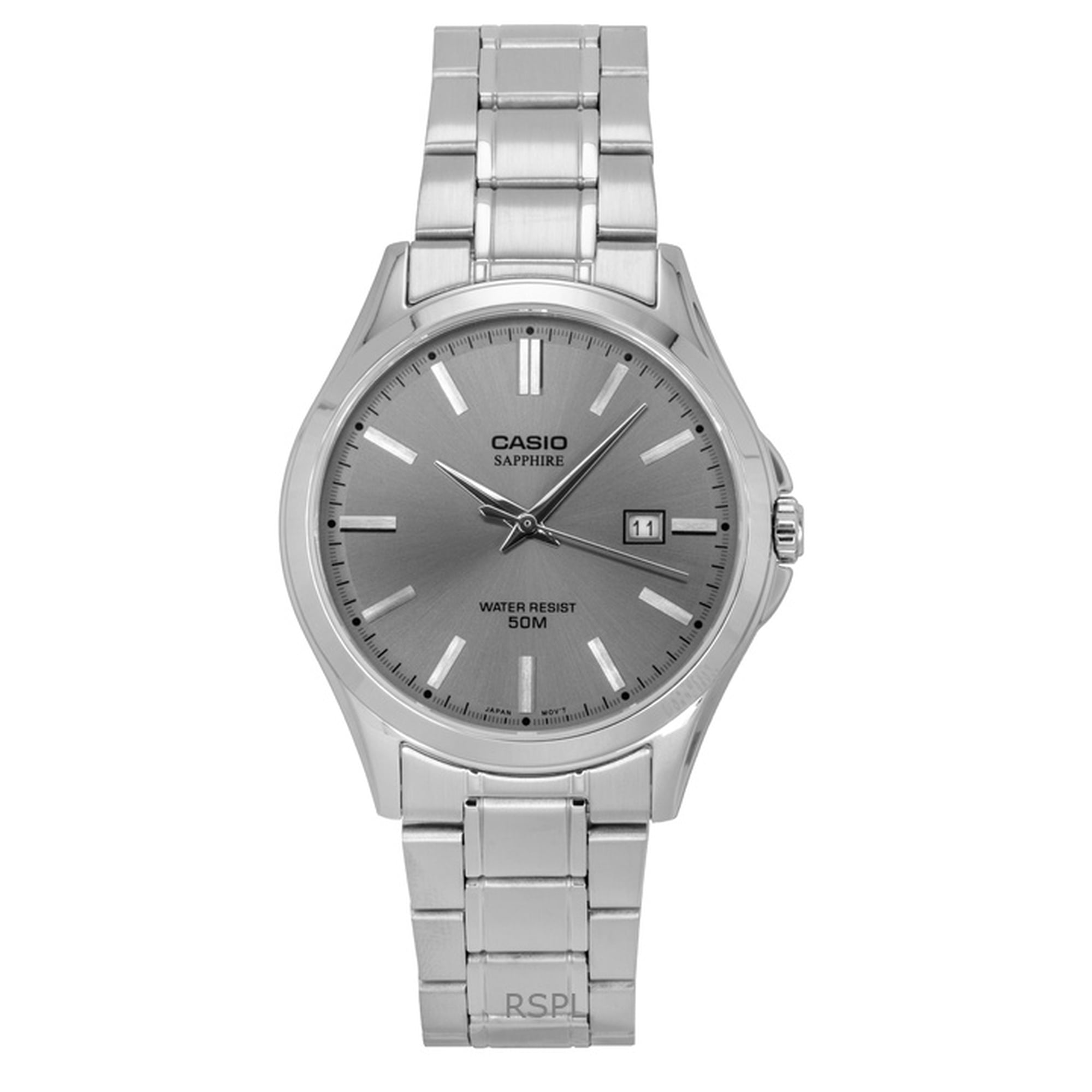 Click here for Casio Standard Analog Stainless Steel Grey Dial Qu... prices