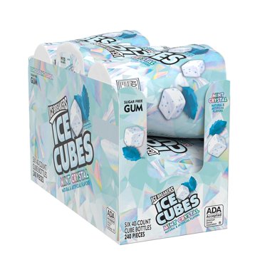 6 Pack | Ice Breakers Ice Cubes Sugar Free Gum, Raspberry Sorbet, 40 ...