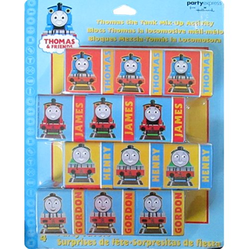 Thomas the Tank Engine 'Chugging Your Way' Mix-Up Activity Blocks ...