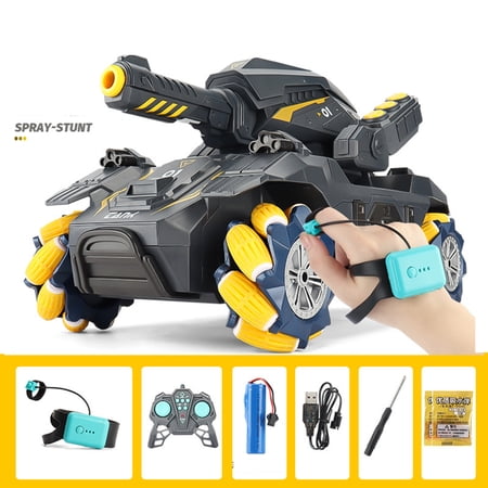 2.4g Remote Control Tank Car Gesture Sensing 360 Degree Rotation Drift ...