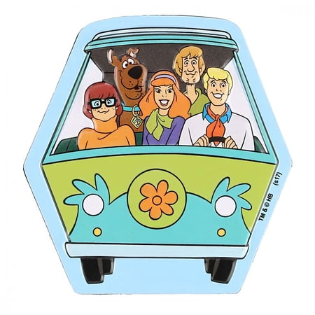 Scooby-Doo Mystery Machine Embossed Tin Magnet | Walmart Canada