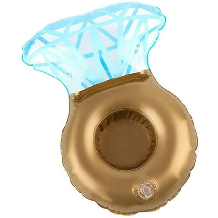 12 Pack Inflatable Drink Floats Pool Drink Holder Confetti Inflatable ...