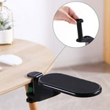 Computer Arm Adjustable Rotating Ergonomic Clamp Tray for Table Desk ...