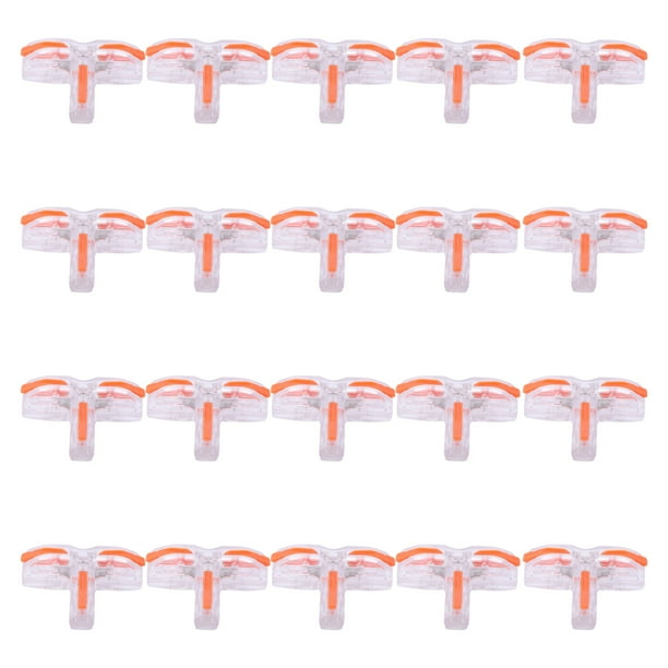 Terminal Wiring Block, T-Shaped Push-Type Wiring Block Wire Splitter ...
