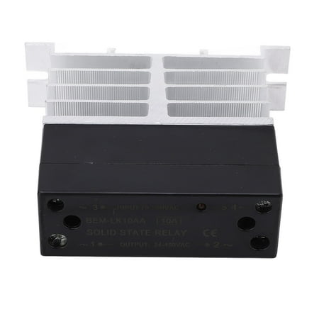 Solid State Relay Module, 24-480VAC Output SSR Module Excellent Wiring ...