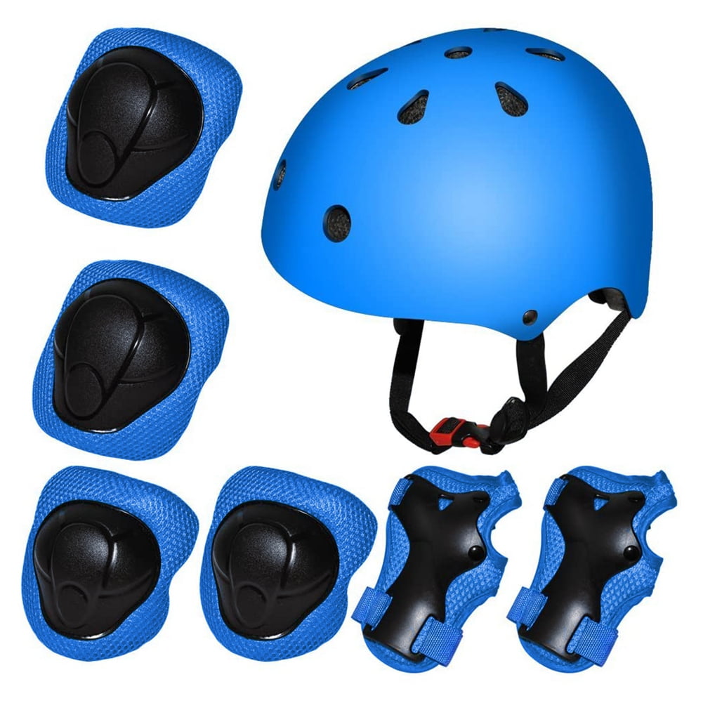 SAYOO 7PCS/ Set Toddler Children Baby Roller Skating Protective Gear ...
