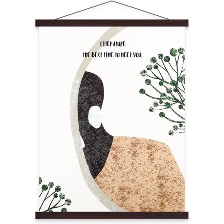 LINLINPAPA Magnetic Poster Hanger, 18x24 18x12 18x24 Poster Frame Wood ...