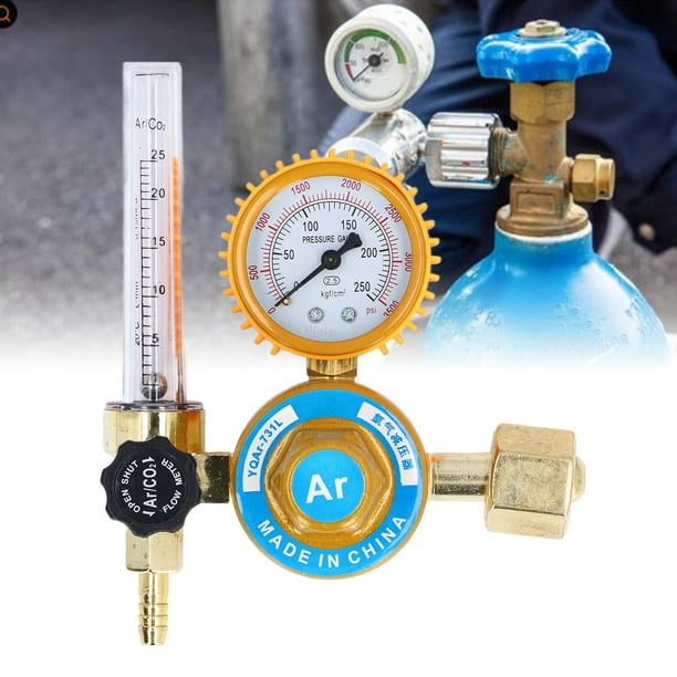 Argon Gas Regulator, Argon Meter Aluminum Alloy High Strength for ...