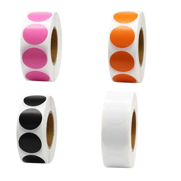 Color Coding Labels Super Bright Fluorescent Neon Yellow, Green, Orange ...