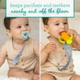 Infantino BooginHead PaciGrip, Universal Pacifier Clips, Blue Arrows, 2 ...