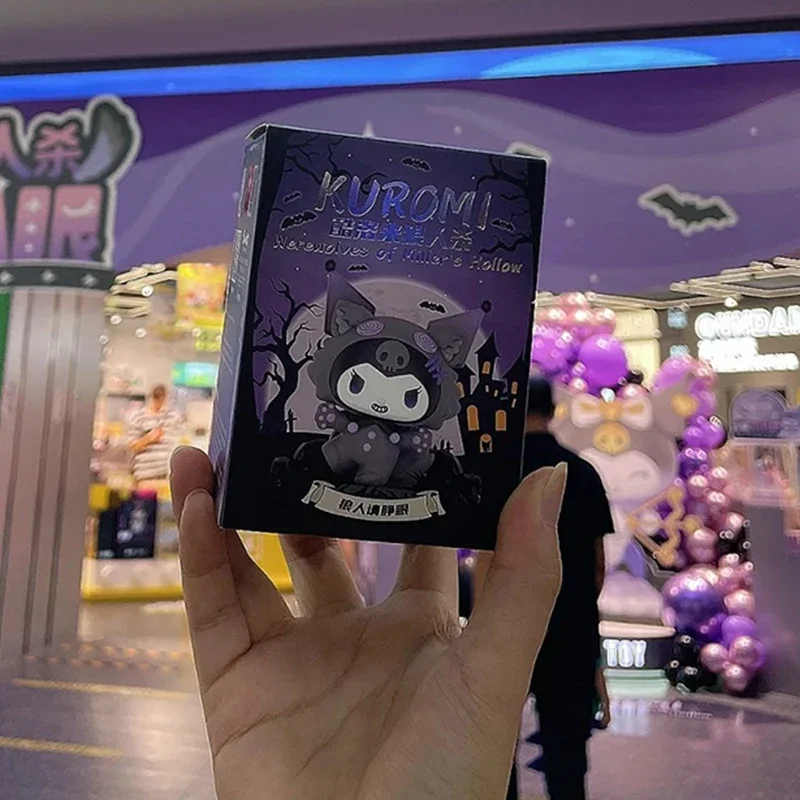 Caja ciega de la serie Sanrio Kuromi Werewolf Kill, figura de Anime ...