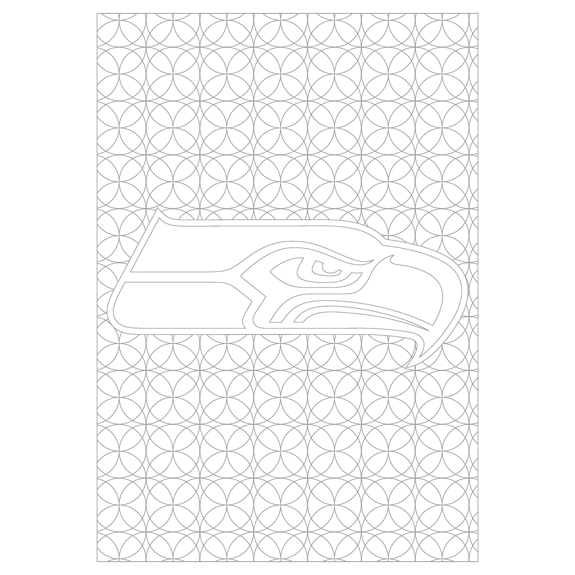 Seattle Seahawks Logo Coloring Pages