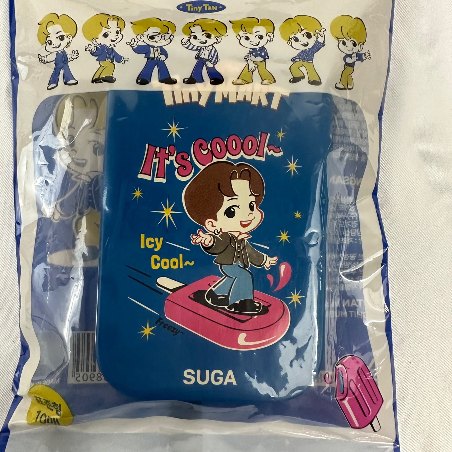 BTS TinyTan TinyMART SUGA Bandages w/ Tin Case - Walmart.com