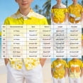 CAUYDY Boys Hawaiian Button Down Shirts Short Sleeve Cartoon Summer ...