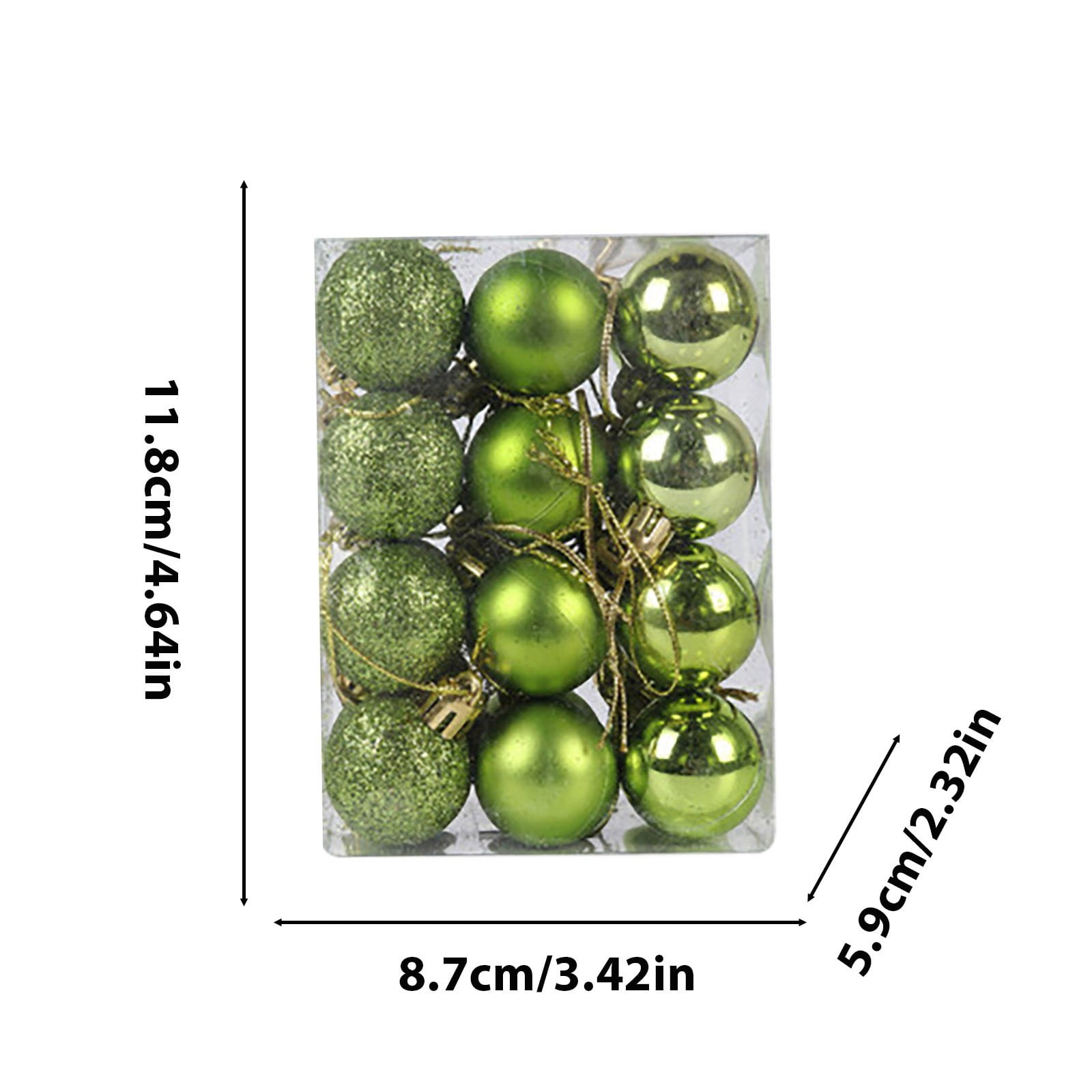 Click here for Rbaofujie Vintage Christmas Ornaments 24pcs Christ... prices