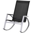 Outsunny Backyard Furniture - Modern Front Porch Patio Rocking Sling ...