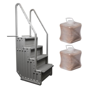 Confer Step-1 In-Pool Step Entry System for Above Ground Swimming Pools ...