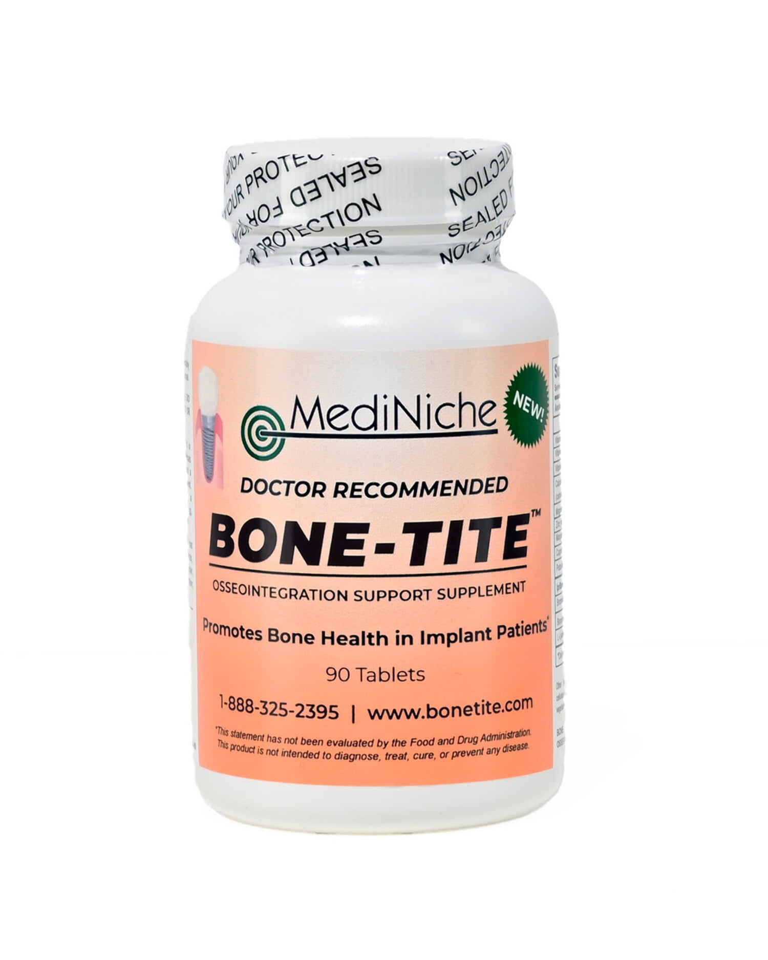 MediNiche Bone-Tite Dietary Supplement I Key Vitamins, Minerals, and ...