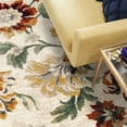 Simply Southern Cottage Franklin Floral 2' X 8' Multicolor Runner Rug ...