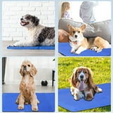 Dog Cat Cooling Ice Mat , Cooling Pad Reversible, Pet Cool Mats for Dog ...