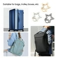 Star Spring O-Ring Openable Trigger Clasps Clip Craft Bag Connect ...