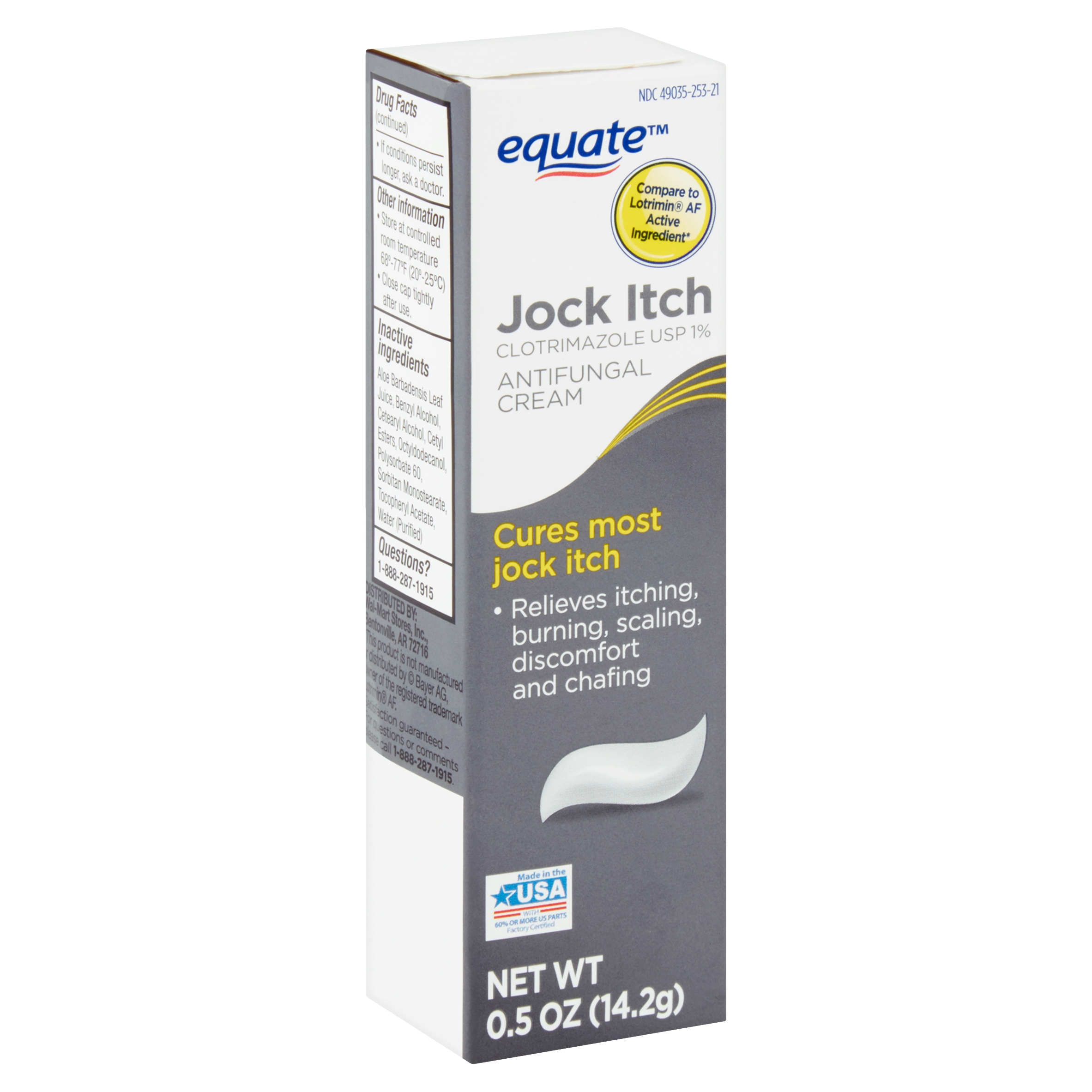 Equate Jock Itch Antifungal Cream 0 5 Oz Walmart Equate Jock Itch Antifungal Cream 0 5 Oz Walmart