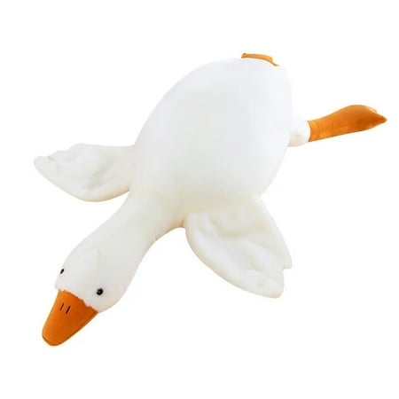 Gaint White Goose Plush Toy Super Soft Goose Stuffed Animals Plushie ...