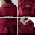 Robes for Women, PUTUO Womens Robes, Fluffy Soft Warm Fleece Bathrobe ...