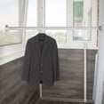 Coat Hooks Telescoping Closet Pole Garment Rod Outrigger Telescopic ...