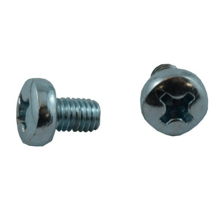 5 Pack M8 x 12mm Zinc Plated Pan Head Machine Screws | Walmart Canada