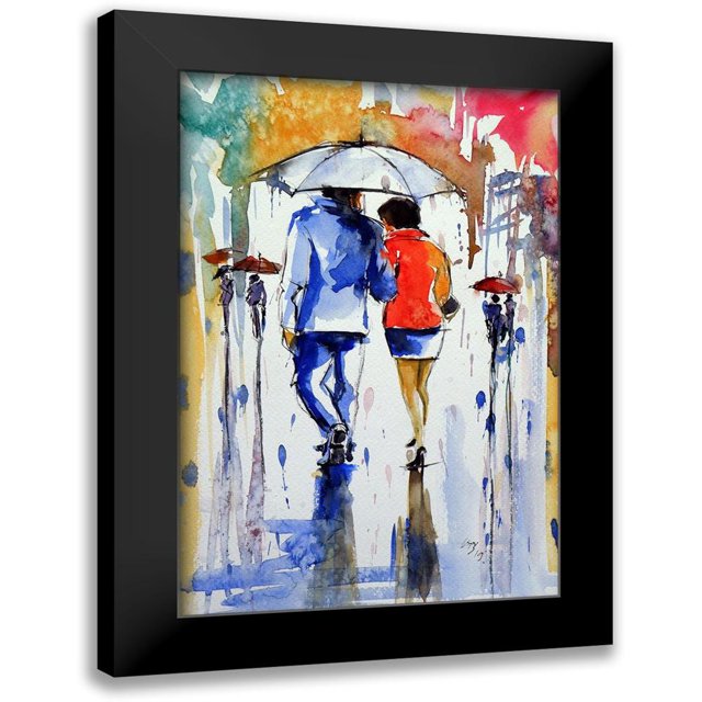 Kovacs Anna Brigite 17x24 Black Modern Framed Museum Art Print Titled