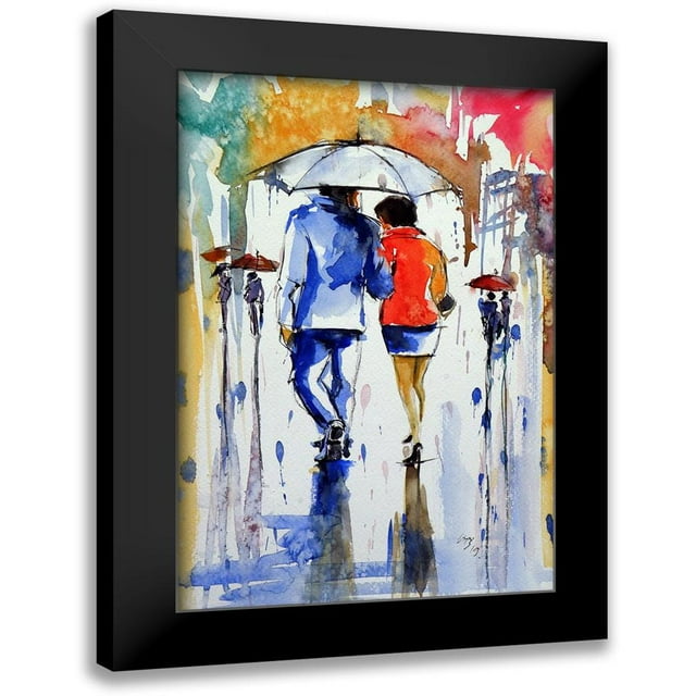 Kovacs Anna Brigite 17x24 Black Modern Framed Museum Art Print Titled