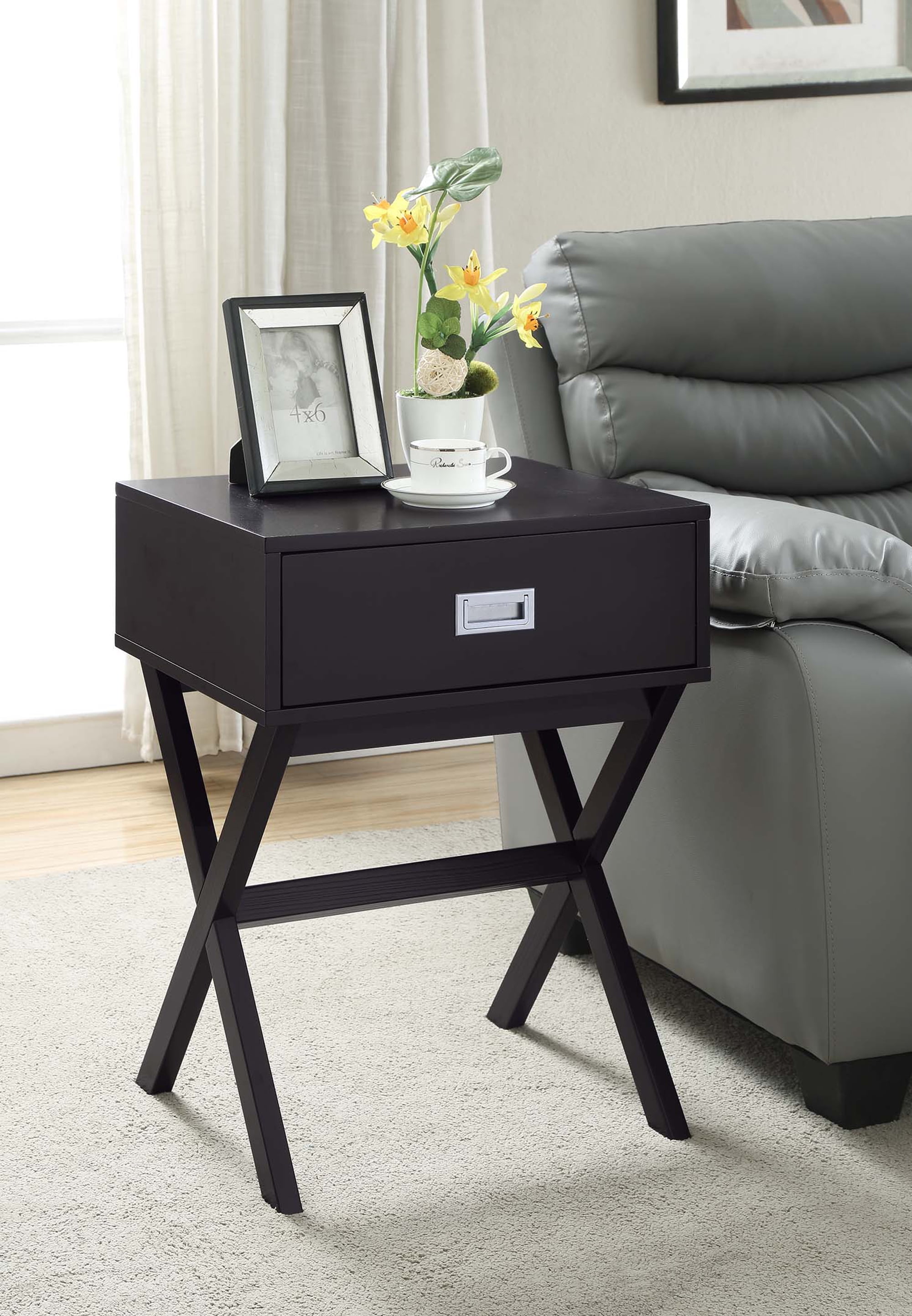 Convenience Concepts Designs2Go Landon End Table - Walmart.com ...
