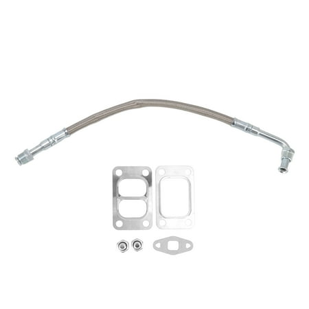 ,Turbo Oil Feed Line Turbo Oil Feed Connector Set Turbo Oil Feed Tube ...