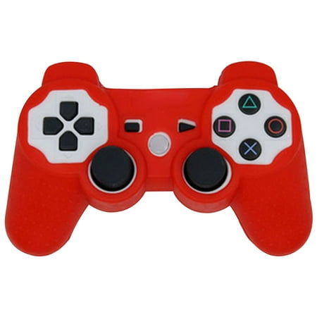 Skin Silicone Grip Cover Case for PS3 Controller Dual shock Wireless ...